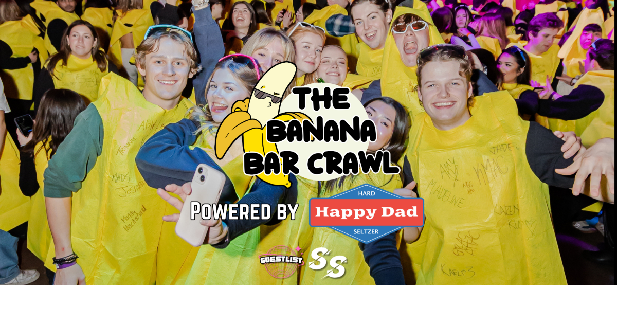 Banana Bar Crawl • Bloomington 🇺🇸 • GuestList